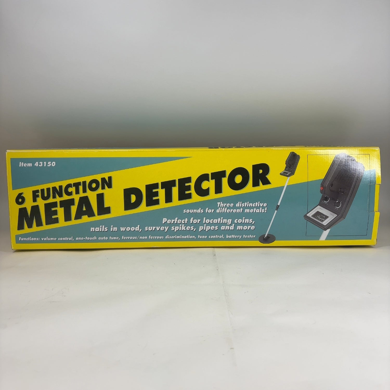 Harbor Freight 6 Function Metal Detector Metal Dectector 43150 ...